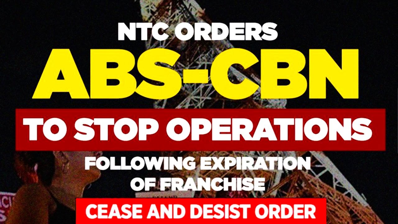 ABS CBN to close operations TONIGHT after NTC cease and desist order ...